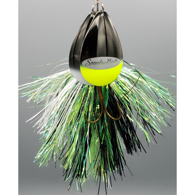Spankybaits.com - tinsel - 11' Fireball